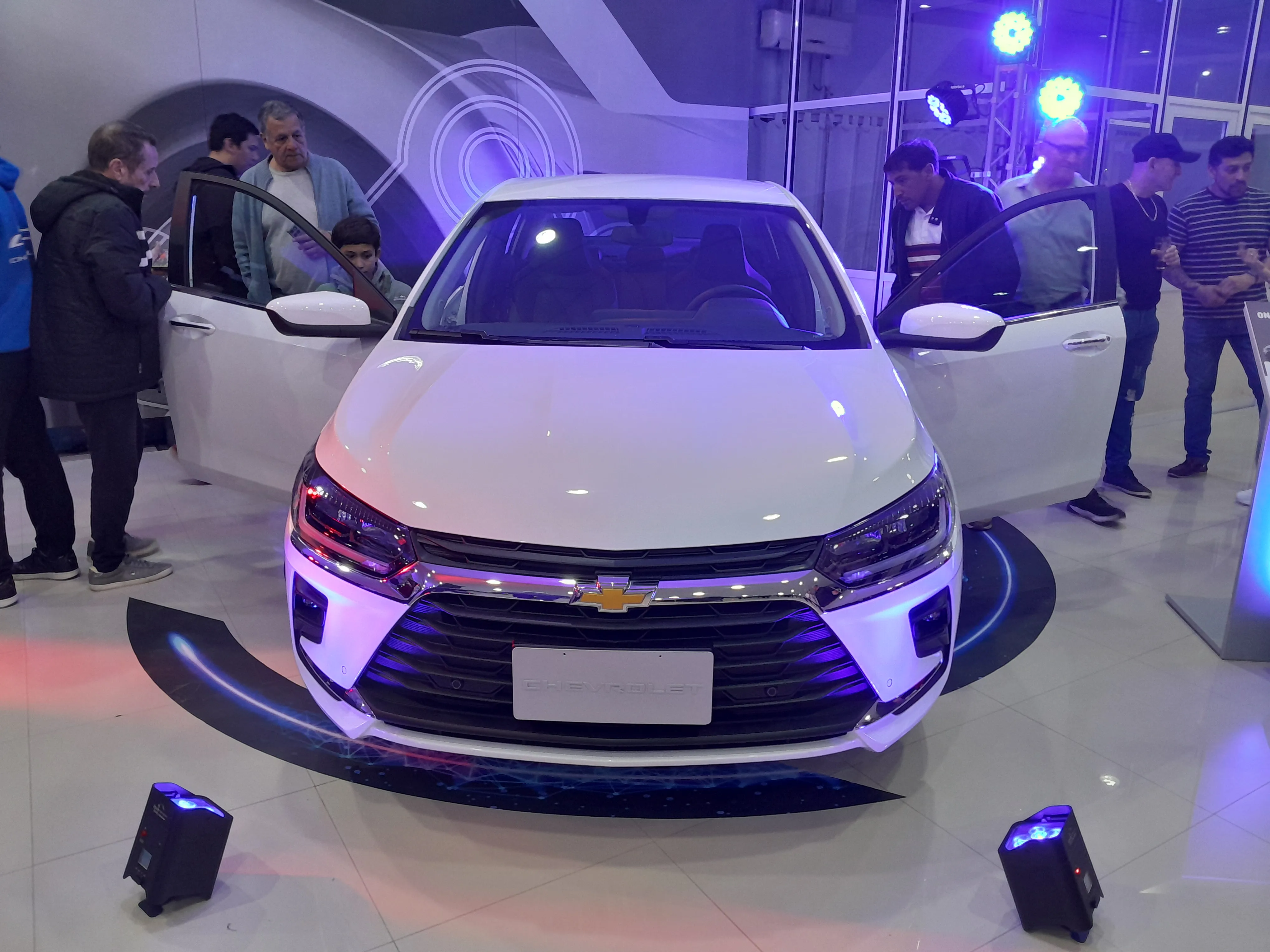 Se presentaron los nuevos modelos de Chevrolet en Cañuelas
