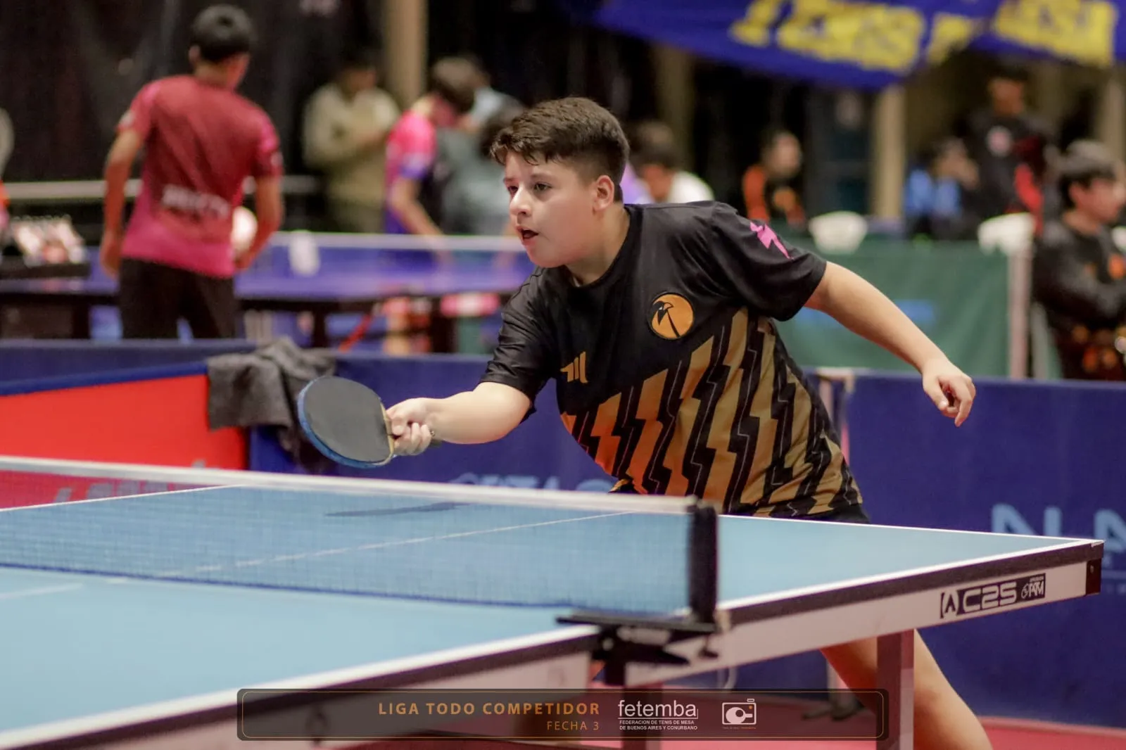 Tenis de Mesa: Luca Muller, el joven talento que sueña a lo grande con ...